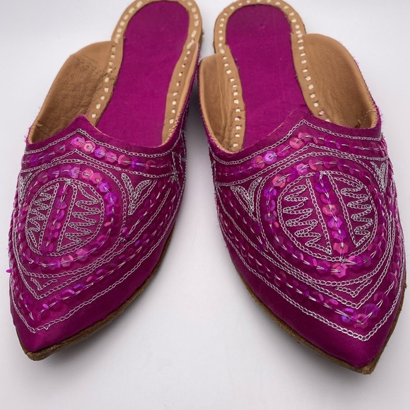 Mojari | Shoes | Traditional Handmade Indian Slippers Womenmojari Shoes ...